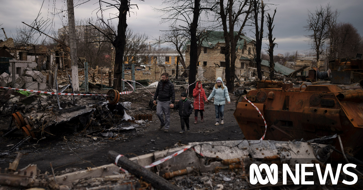 New photos reveal grief and destruction in Ukraine - ABC News