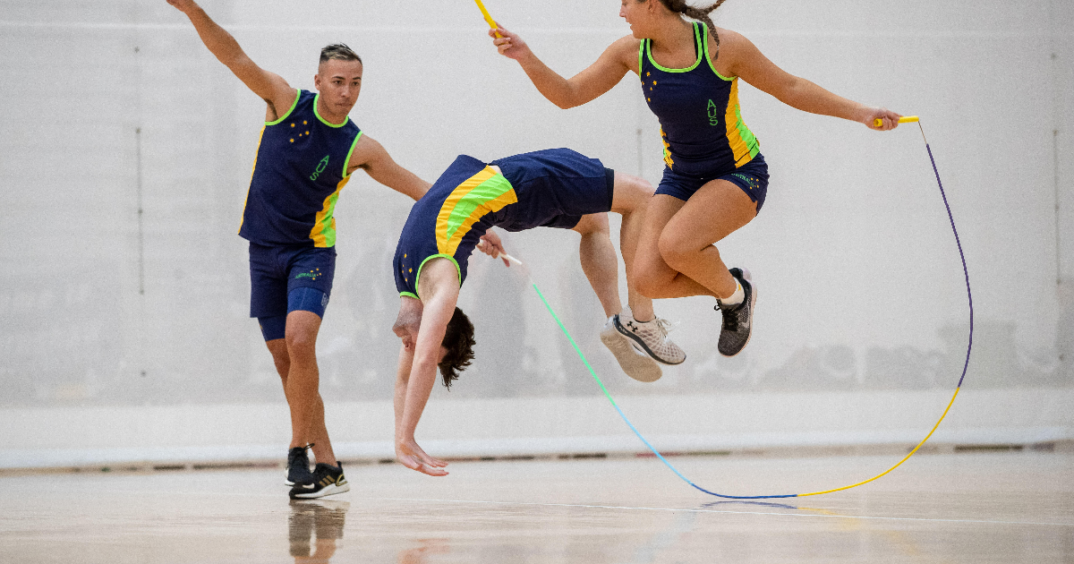Competitive skipping for Australia - ABC News