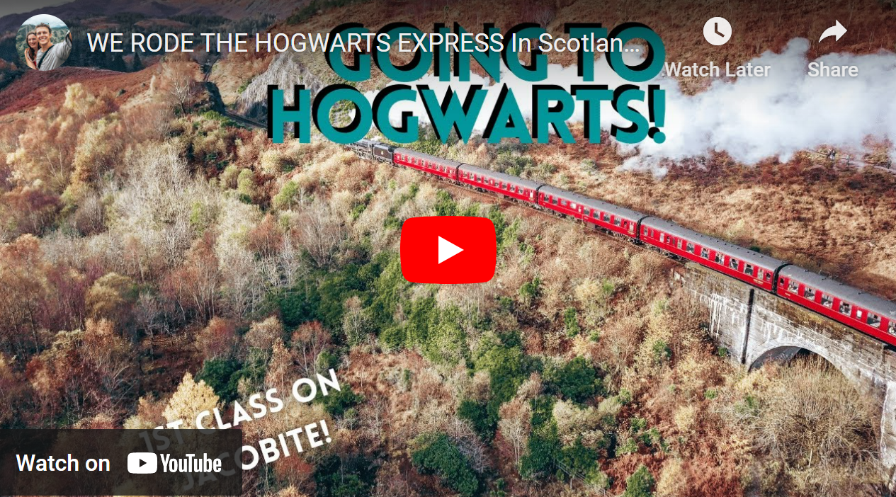 Riding Jacobite Steam Train In Scotland (Hogwarts Express) - Dream Big ...
