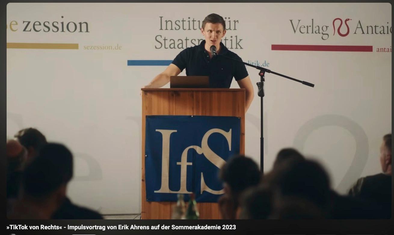 Erik Ahrens: Steckt dieser Rechtsextremist hinter dem TikTok-Erfolg der ...